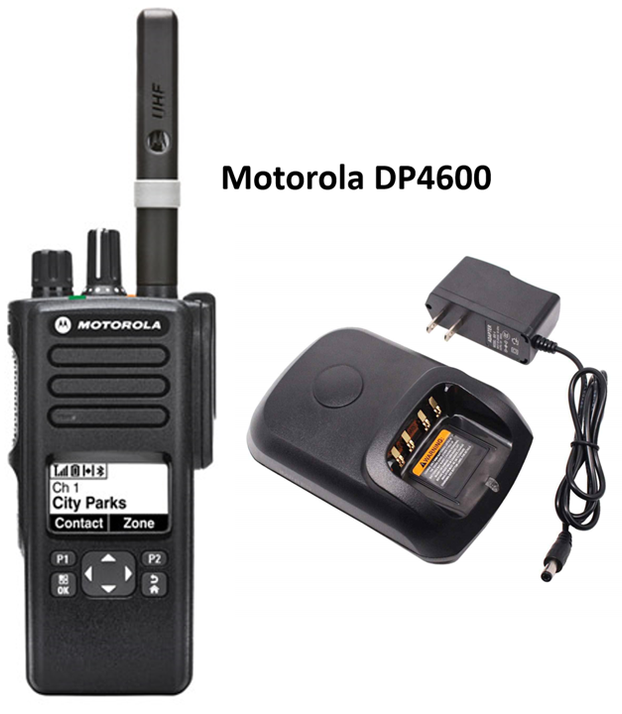 Motorola DP4600e UHF Portable Two-Way Radio — Walkie Talkie South Africa